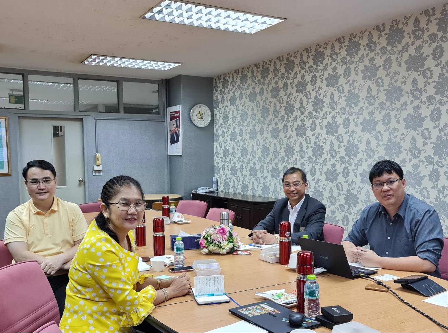 Dean of Faculty of Engineering Sriracha visited Bangkhen campus ...
